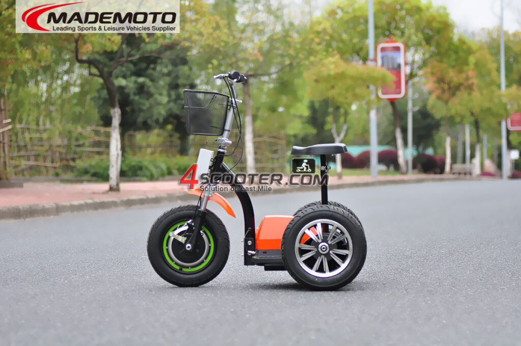 Three Wheels Eelectric Scooter - Wiztem Industry Company Limited.